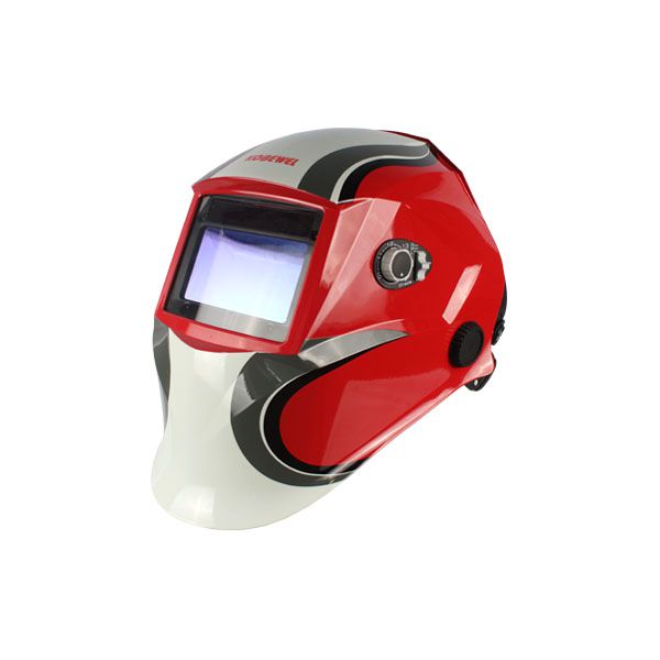 Helm Las Otomatis Solarmatic Merah - PT. Bumi Teknik Utama