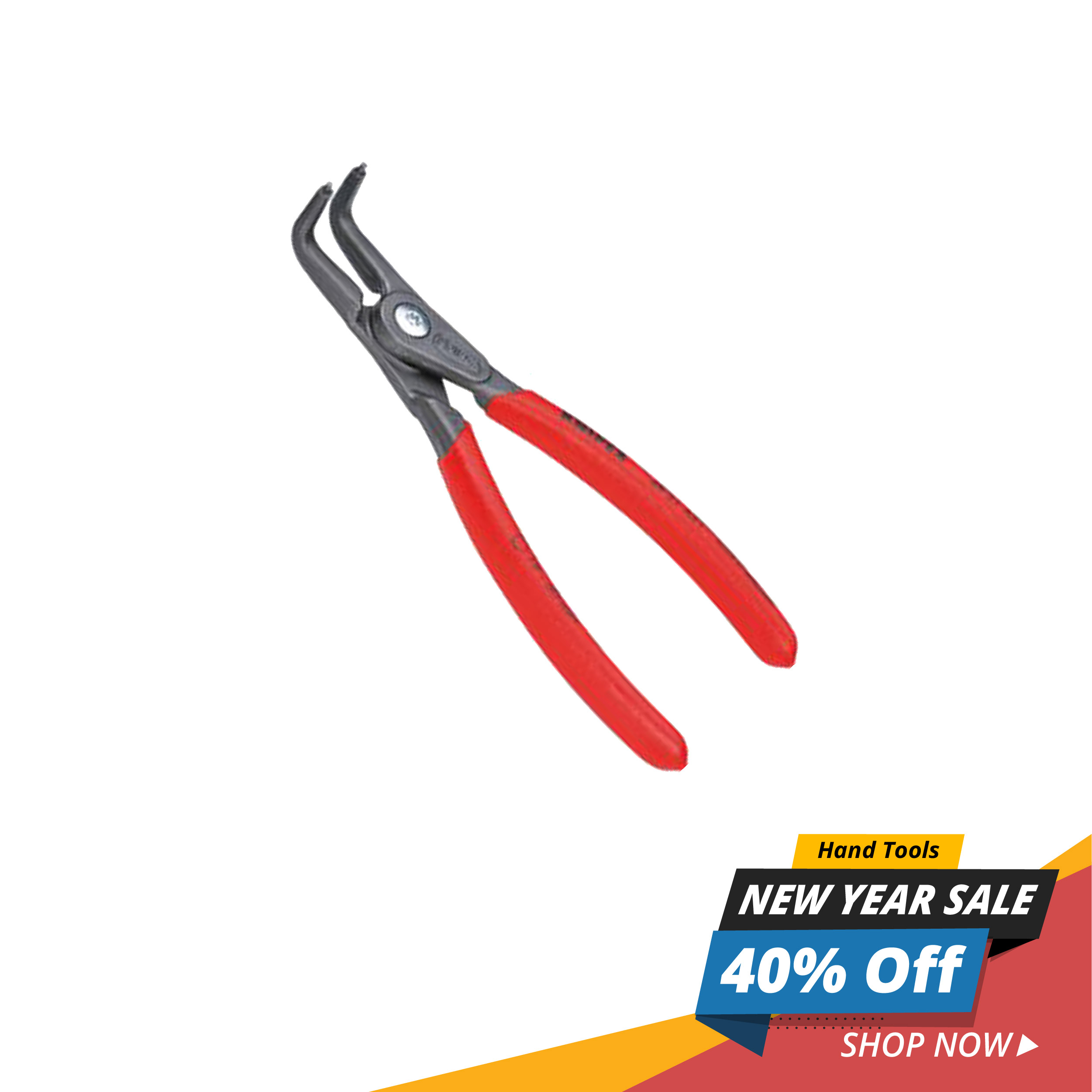 Tang Precision Circlip Pliers, External Bend – Grey – Non Slip Plastic ...